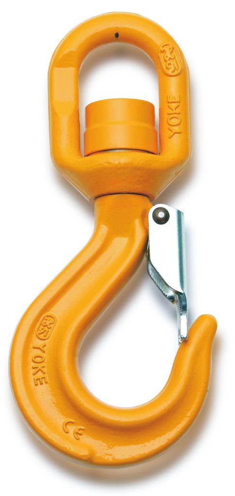 Grade 8 Swivel Sling Hook with Ball Bearing